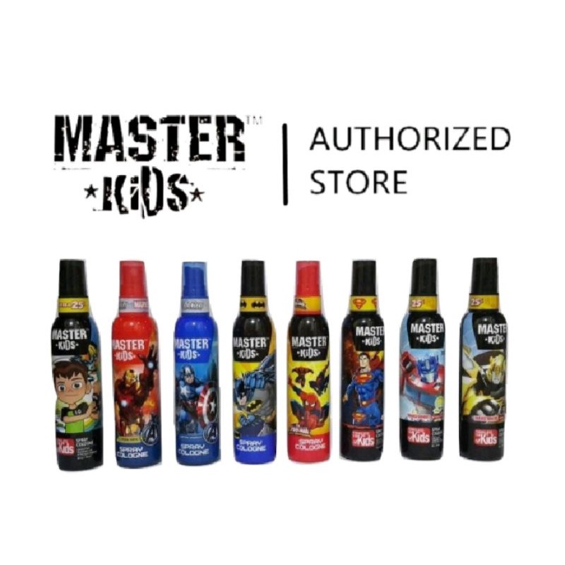 Jual Master Kids Spray Cologne 100 ml | Shopee Indonesia
