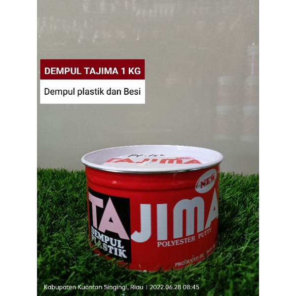 Jual DEMPUL TAJIMA dempul mobil, motor dan dempul besi & plastik 1KG ...