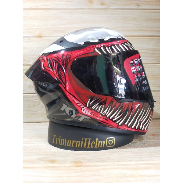 Jual KYT TT-course marvel Venom | Shopee Indonesia