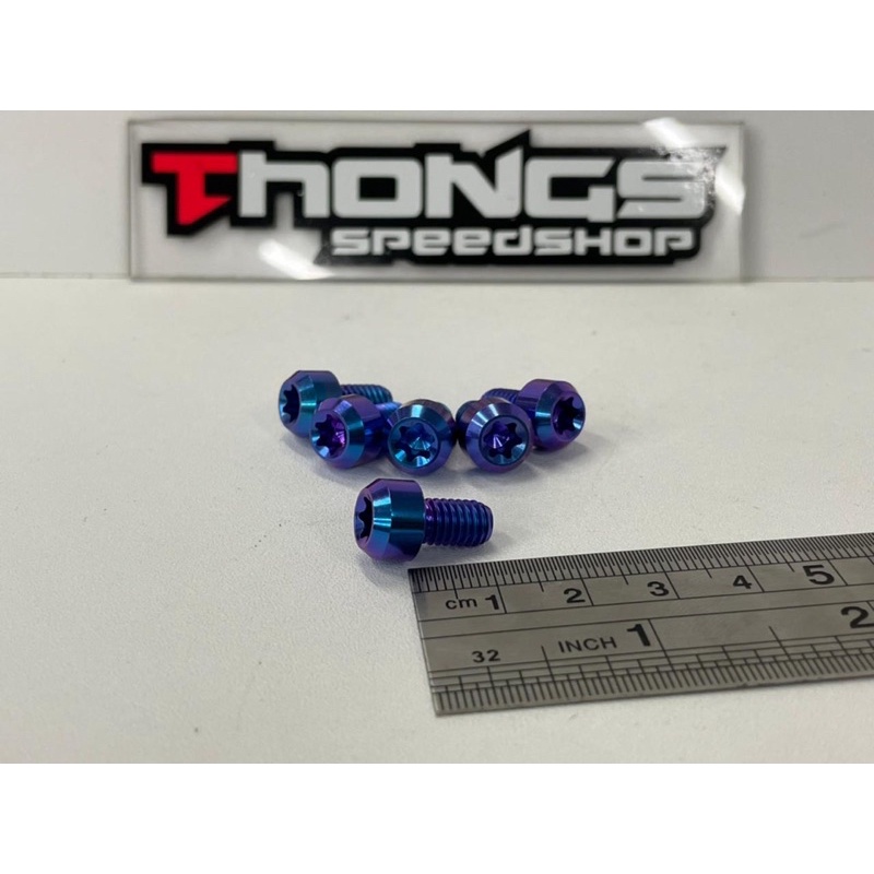 Jual BAUT TITANIUM PILLAR HEAD / SMALL HEAD M5X10,15,20,25,30 GR5 | Shopee Indonesia