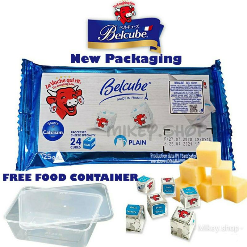 Jual Belcube Cheese 24's/15s Cubes Exp SEPT 2025 Keju Bayi MPASI The ...
