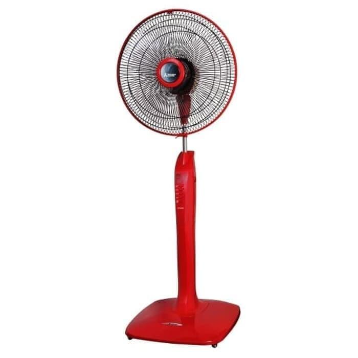 Jual Mitsubishi Stand Fan LV-16 Grey RED BLUE | Shopee Indonesia