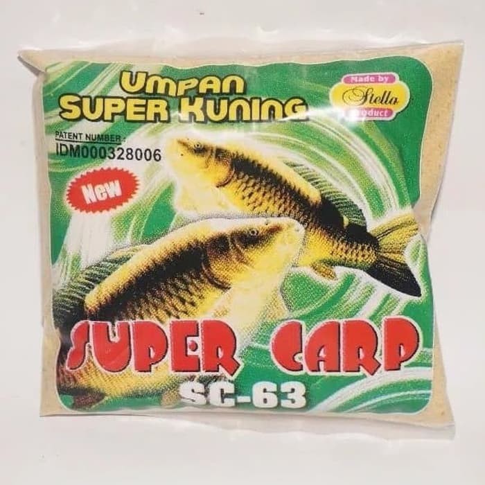Jual Pelet Umpan Kuning Ikan Mas Premium Super Carp Stella Terbukti ...