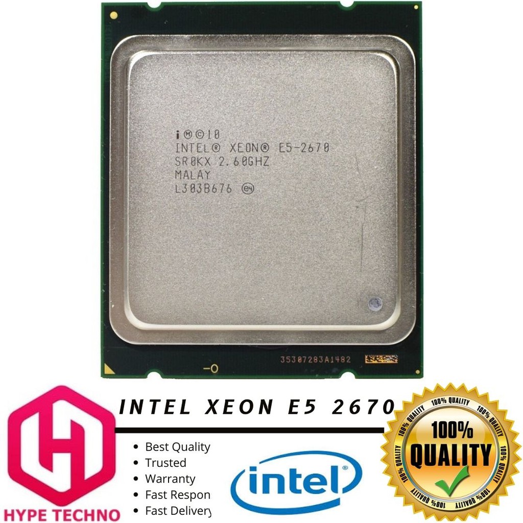 Jual INTEL XEON E5 2670 Setara dengan I7-7700K. LGA 2011. 8 CORES 16 ...