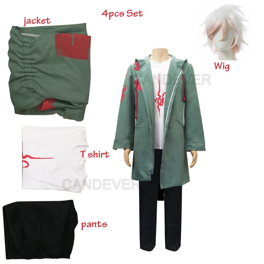 Jual Dangan Ronpa 2 Danganronpa Cosplay Costume Nagito Komaeda Jacket ...