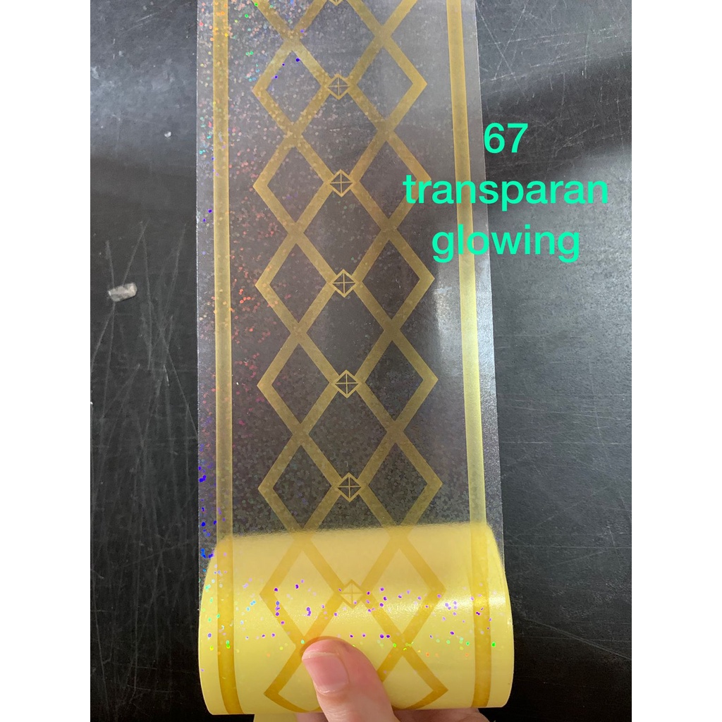 Jual STICKER WALL BORDER PREMIUM 12MOTIF GLOSSY 10CM X 10M -COD [BAYAR ...