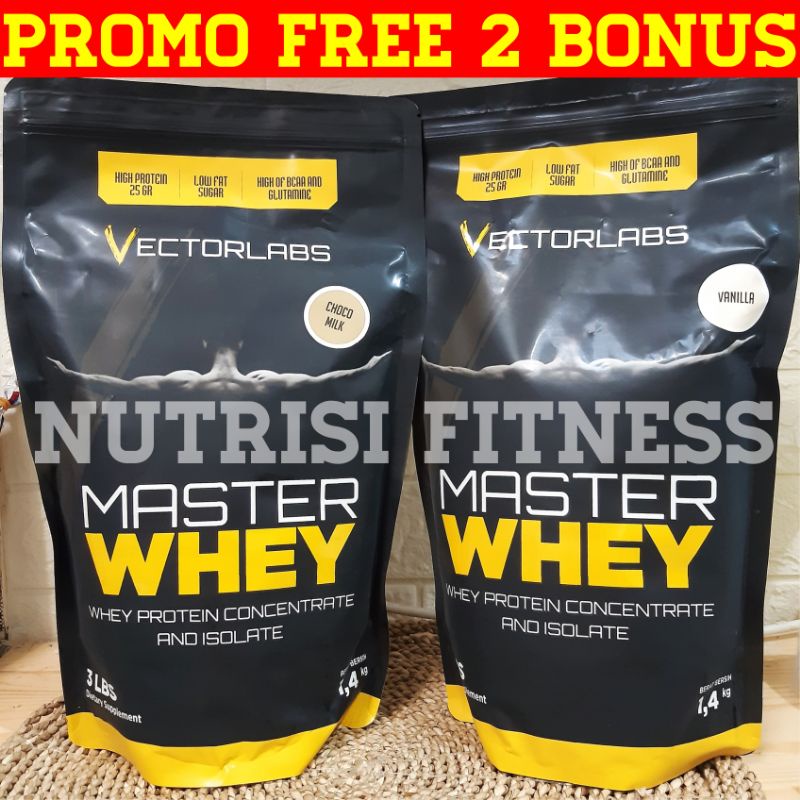 Jual Vectorlabs Master Whey 3Lbs Master whey 3 lbs Whey Protein Murah ...