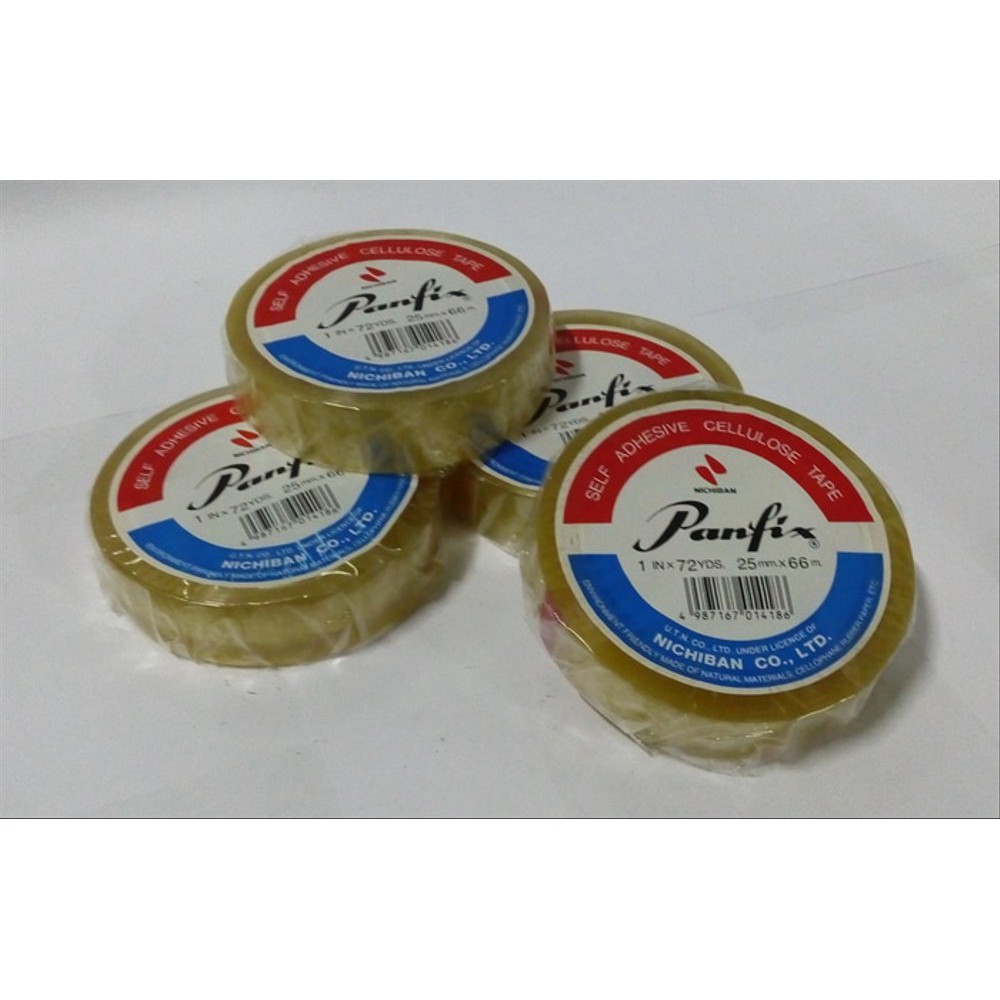 Jual Isolasi / Selotip Panfix 1/2 in x 36 Yard ( PCS ) | Shopee Indonesia