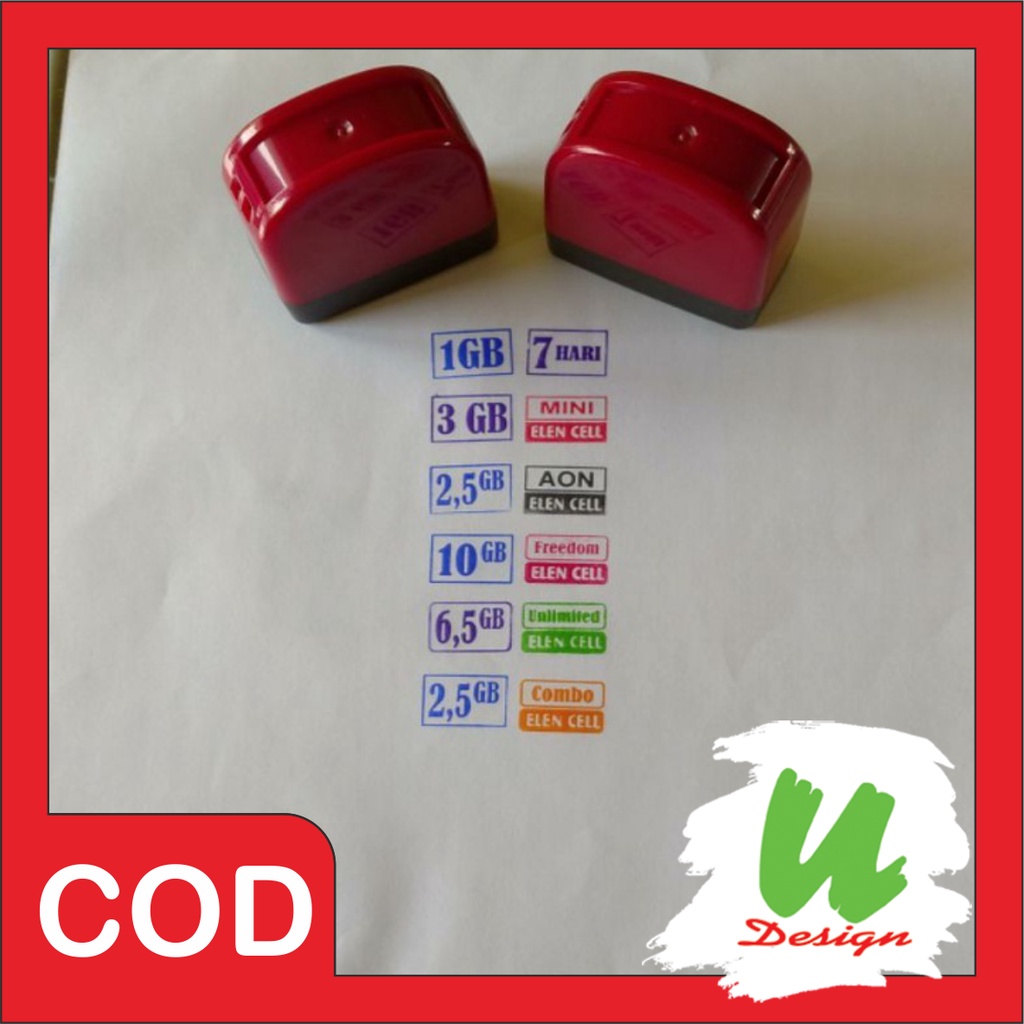 Jual Stempel Magnet Konter l Stempel Voucher | Shopee Indonesia