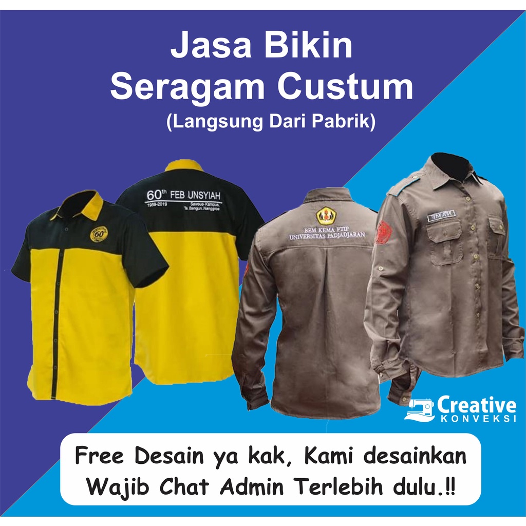 Jual (BIG SALE) KONVEKSI SERAGAM PDH PDL JAS almamater / JAKET / JASKET ...