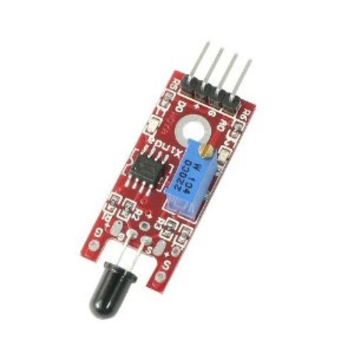 Jual InfraRed receiver Flame Detector flame sensor api Module | Shopee ...