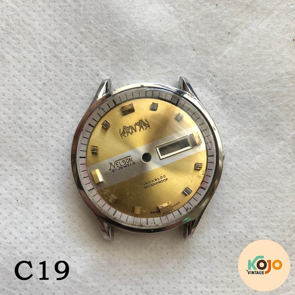 Jual Casing Jam Tangan Pria Jadul Vintage Nelson | Shopee Indonesia