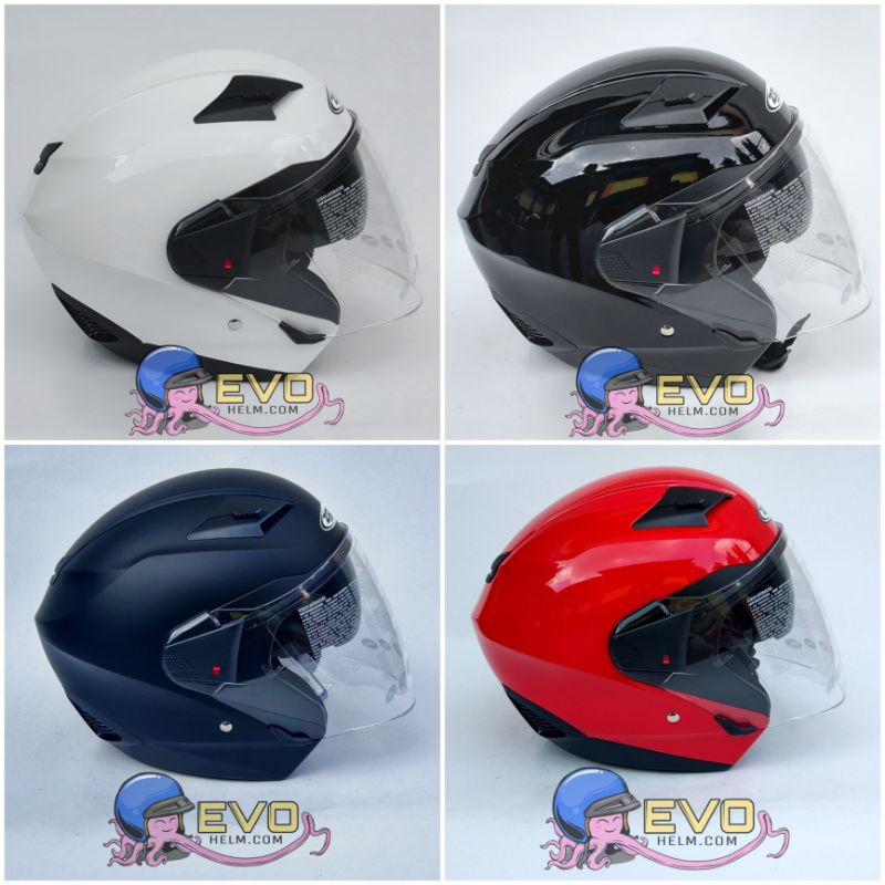 Jual HELM ZEUS ZS-611 SOLID DRED - WARNA LENGKAP ORIGINAL 100% | Shopee ...