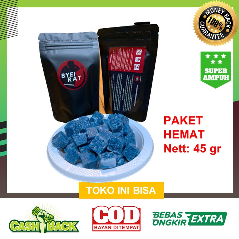 Jual BASMI TIKUS BYERAT MATI KERING RACUN TIKUS SUPER AMPUH KEMASAN 45 ...