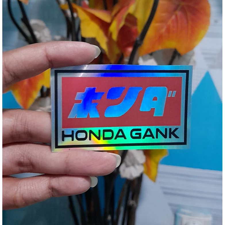 Jual STICKER HOLOGRAM HONDA GANK MOTOR HEREX CB GL TIGER HONDA -DP ...
