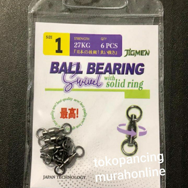 Jual JIGMEN BALL BEARING SWIVEL | Shopee Indonesia