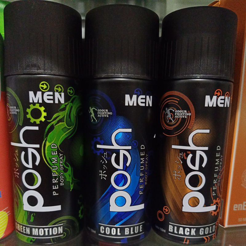 Jual posh men parfume spray 150ml | Shopee Indonesia