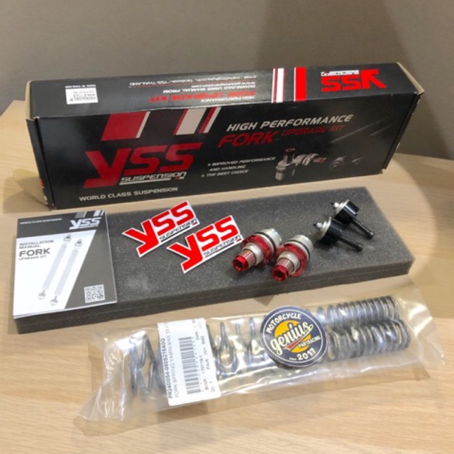 Jual FORK UPGRADE KIT SHOCK DEPAN YSS SUSPENSION WITH ADJUSTER FOR YAMAHA NMAX 155 | Shopee ...