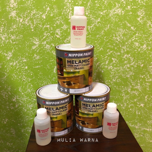 Jual Nippon paint melamic 1250 matt clear (base) | Shopee Indonesia