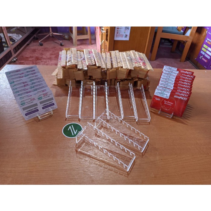 Jual Rak Kartu Voucher Akrilik 10 Tingkat Mini | Shopee Indonesia