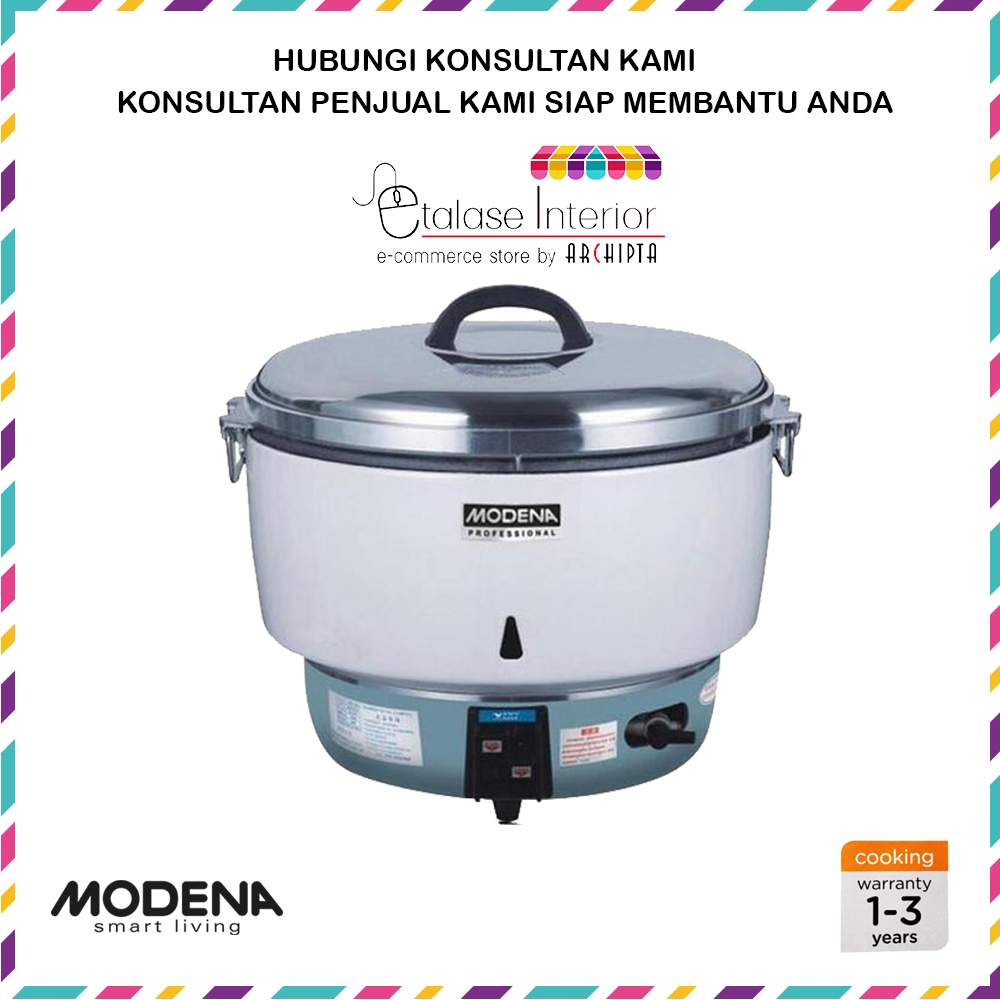 Jual Modena Rice Cooker Gas Kapasitas Besar - Restaurant/ Catering CR ...