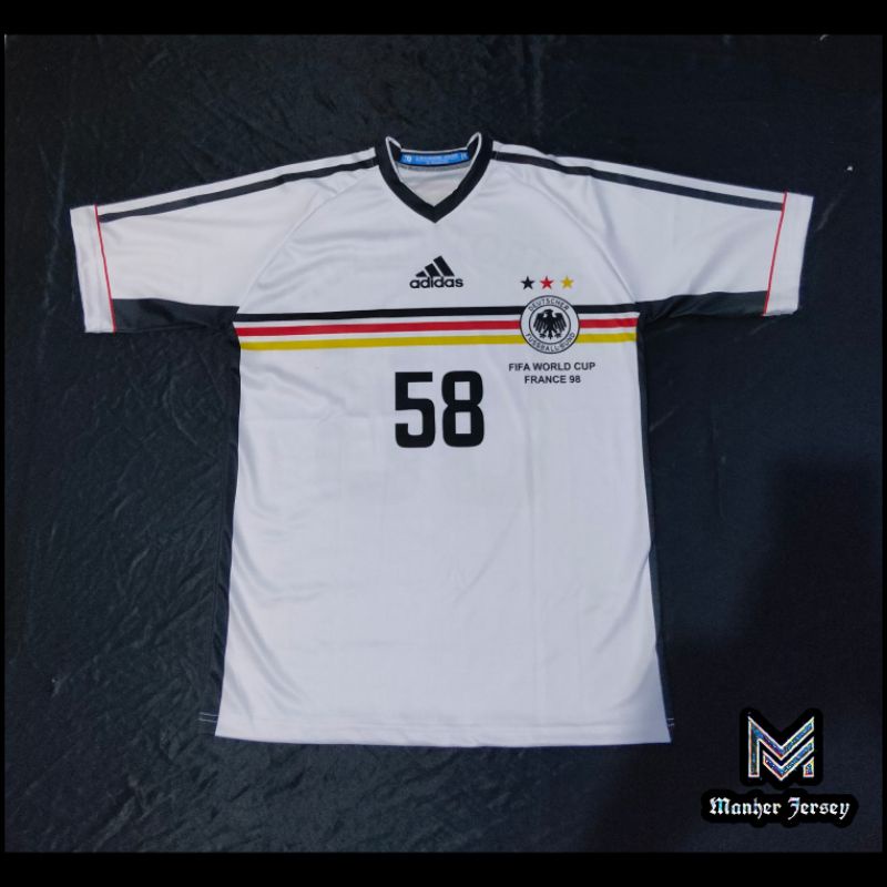 Jual Jersey Timnas Jerman 1998 Full Printing | Shopee Indonesia