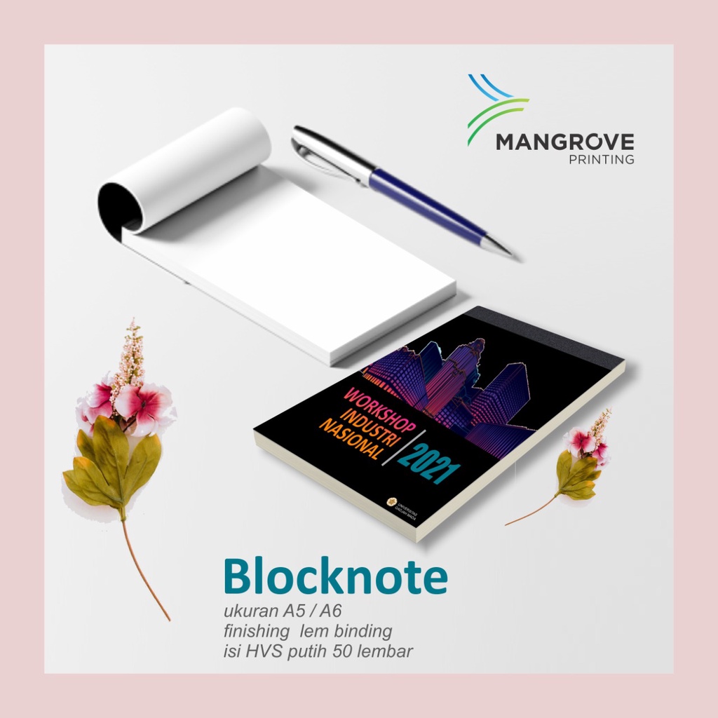 Jual Blocknotes A6 A5 Custom / Blocknote termurah / Souvenir | Shopee ...