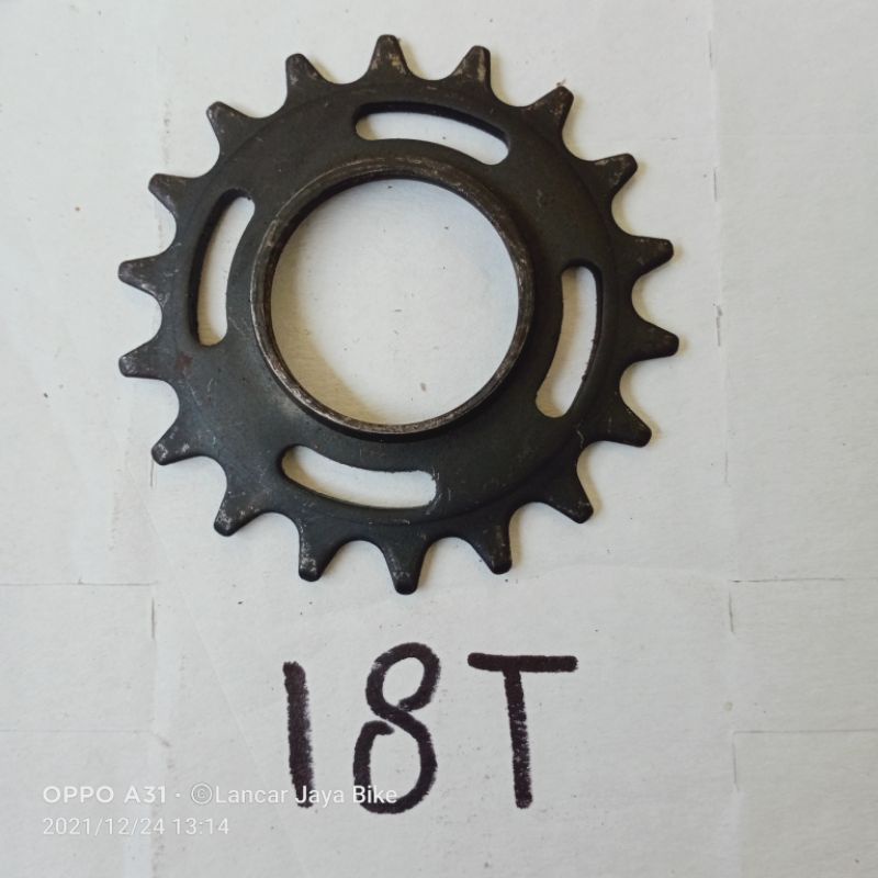 Jual Gear doltrap (gir mati) 16T 18T 20T / gear single doltrap untuk sepeda fixie | Shopee Indonesia