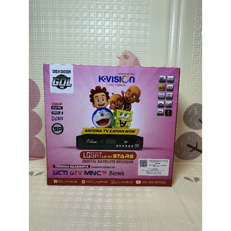 Jual RECEIVER PARABOLA K-VISION LG-SAT STAR | Shopee Indonesia