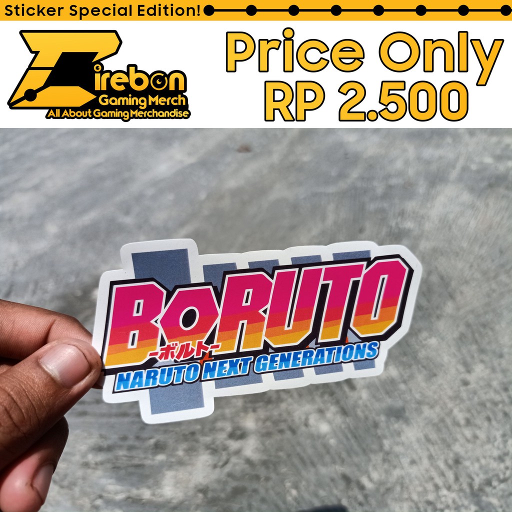 Jual Sticker Stiker Boruto Naruto The Next Generations | Shopee Indonesia