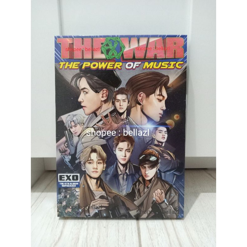Jual [UNSEALED NO POSTER] EXO - The War : The Power of Music [4th Repackage Album] KOREAN VER ...