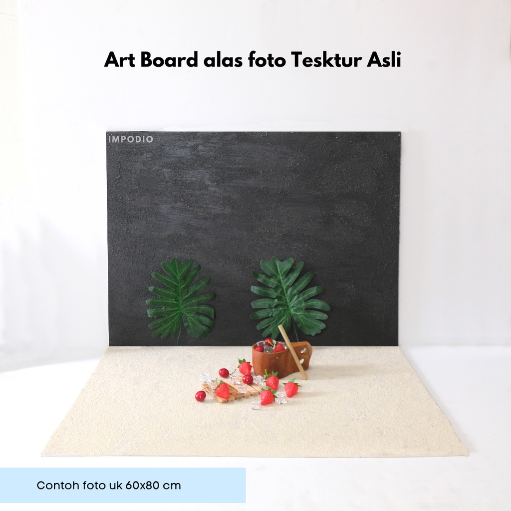 Jual IMPODIO Artboard / Texture background warna solid real plywood ...