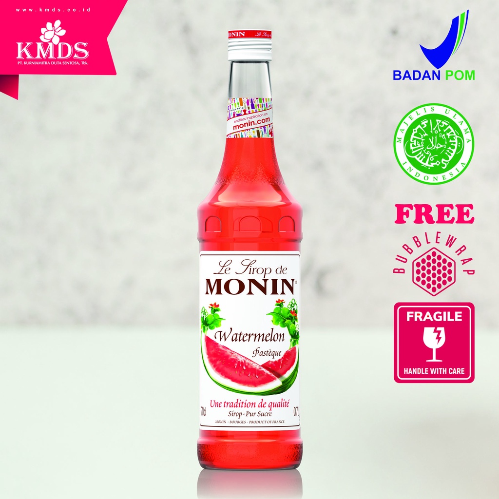 Jual MONIN Watermelon syrup 70 CL 700 ML | Shopee Indonesia