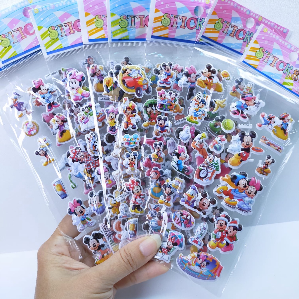 Jual Stiker Anak Perempuan Laki | Hologram Sticker Anak Abjad ...