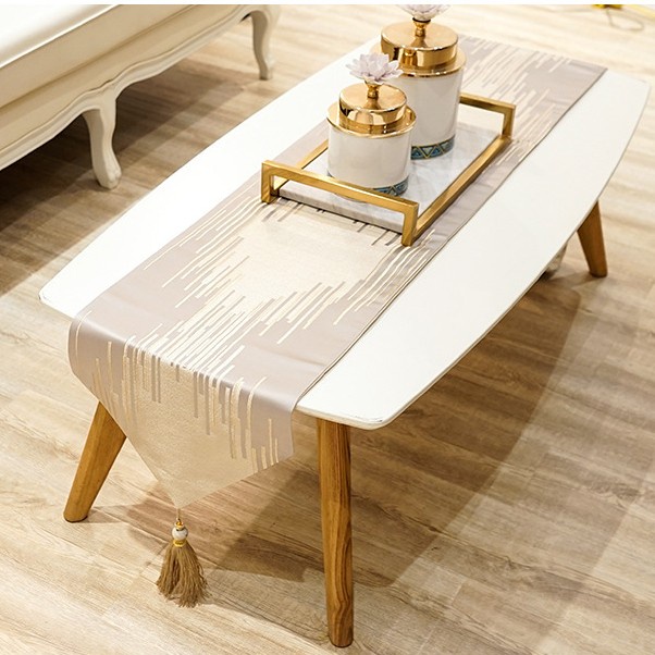 Jual Table Runner Luxury Gold Nordic Taplak Meja Panjang Tengah Alas ...