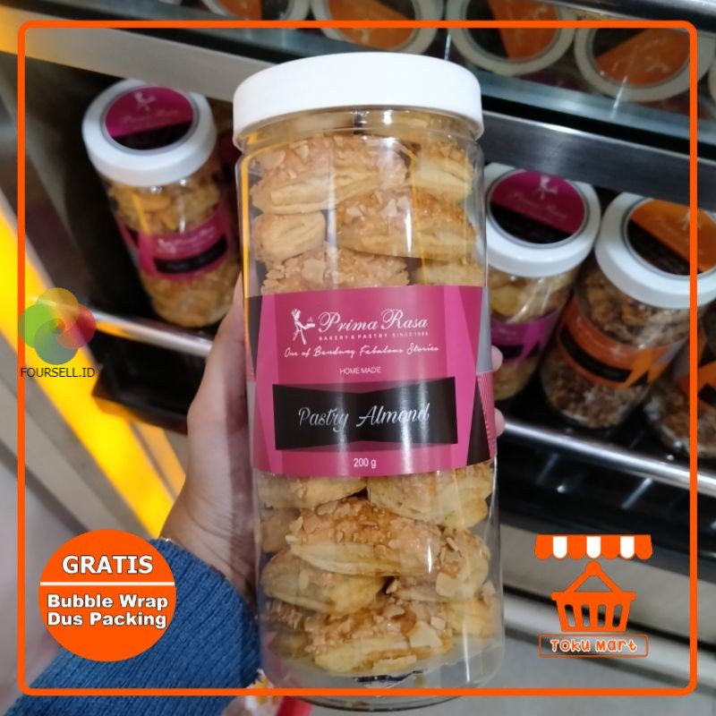 Jual Prima Rasa - Pastry Almond Kemasan Tabung (PACKING AMAN ...