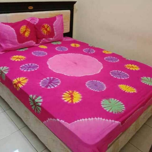 Jual Seprei Jumputan Prosen Batik (original) | Shopee Indonesia