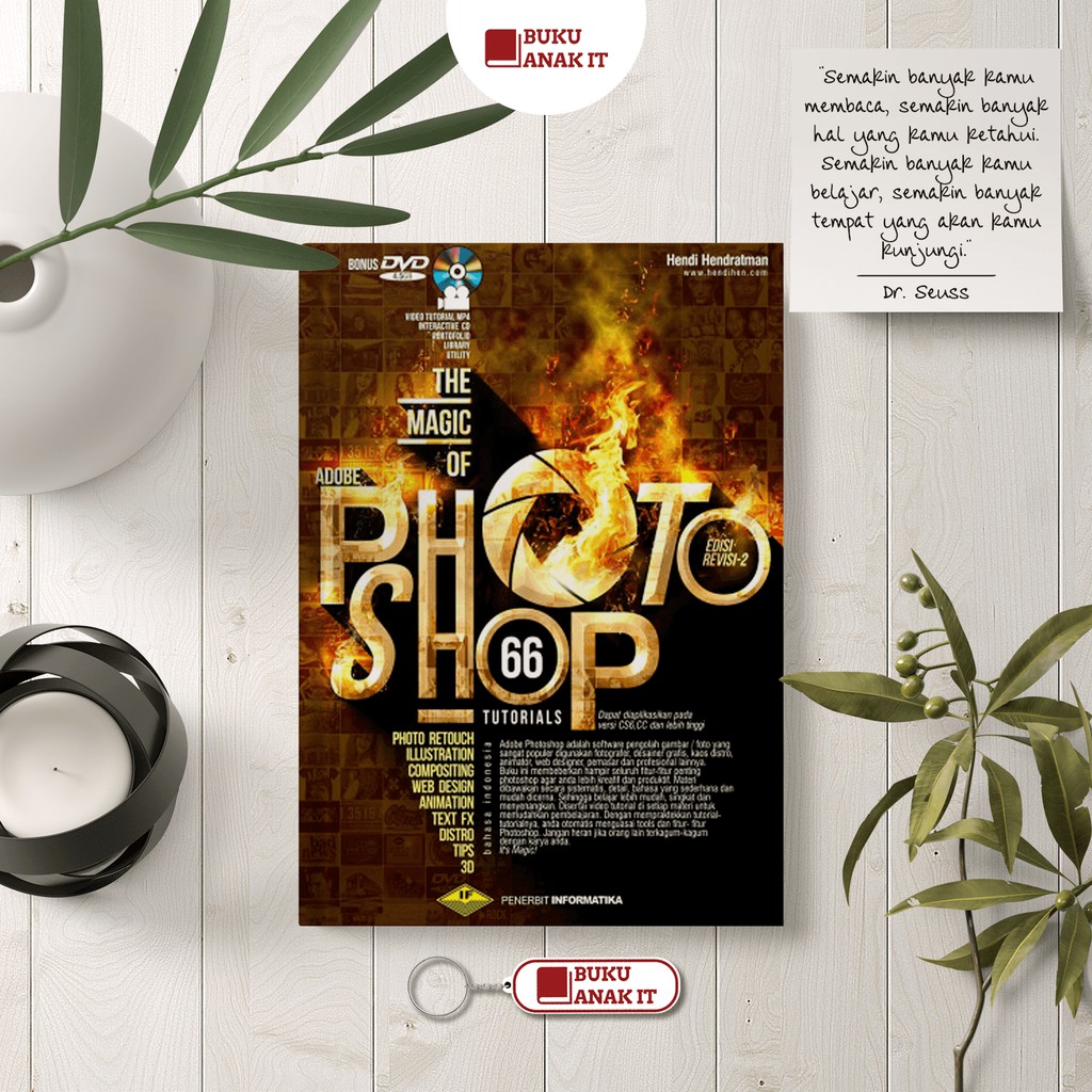 Jual BUKU THE MAGIC OF ADOBE PHOTOSHOP 66 TUTORIALS EDISI REVISI KEDUA ...