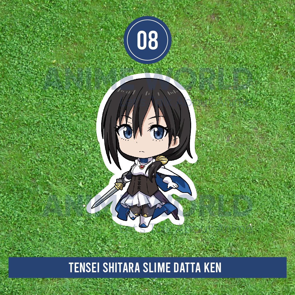 Jual Stiker Anime Tensei shitara Slime Datta Ken Lengkap - Stiker ...