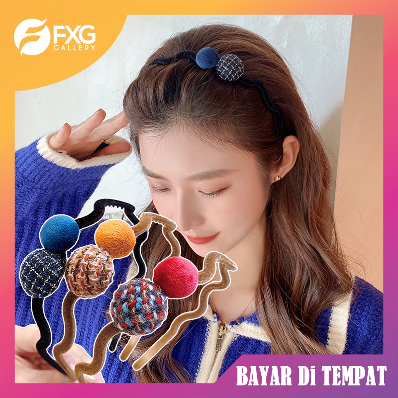 Jual FXG - Bando Wanita Bondu Rambut Fashion Korea Premium Elegant ...