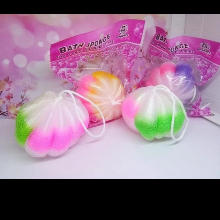 Jual Spon Mandi LABU Bagus - Bodywash Pelangi - Sponge Bagus | Shopee ...