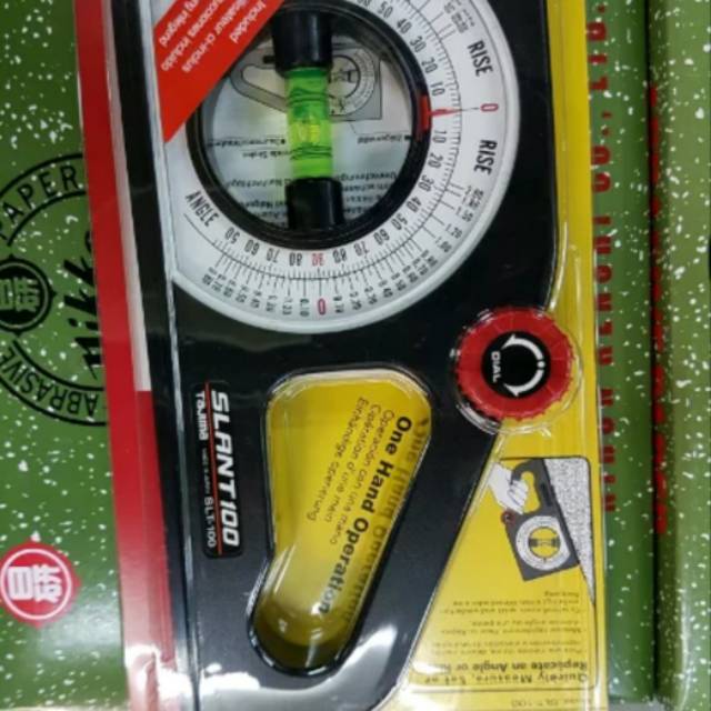 Jual Meteran Rotary Meteran Sudut Putar Tajima Slant 100 | Shopee Indonesia