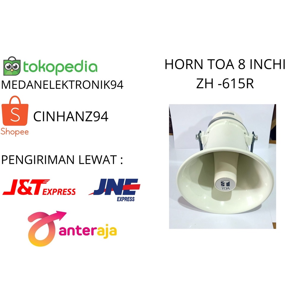 Jual TOA Horn Speaker ZH-615R ZH615R 15 Watt | Shopee Indonesia