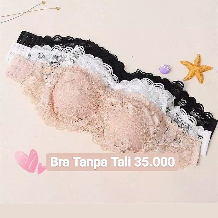 Jual Bra Tanpa Tali Yuwika Outfit | Shopee Indonesia