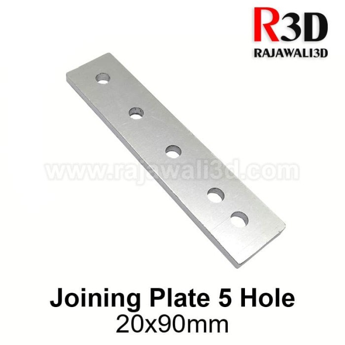 Jual Anodized Aluminium Joining Plate 20*90 5 Hole | Shopee Indonesia