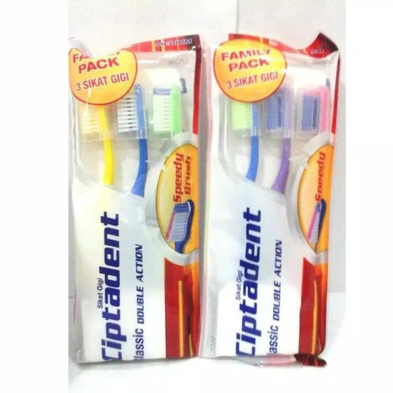 Jual Ciptadent classic double action isi tiga | Shopee Indonesia