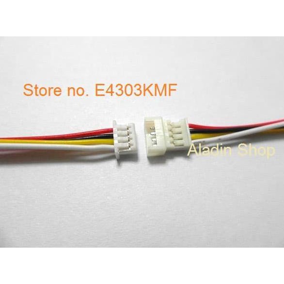 Jual Konektor Micro JST 1.25 4Pin Male Female 1,25mm 4 pin jumper ...