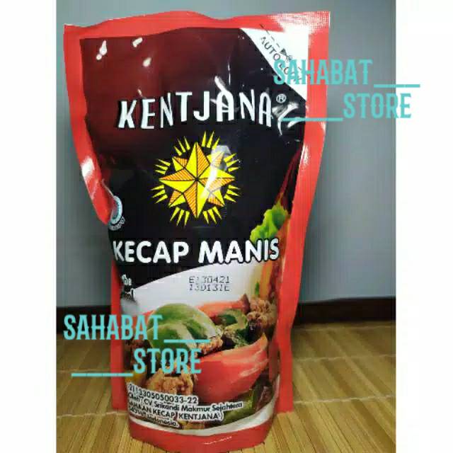 Jual Kecap manis kentjana / kecap kencana refill 600ml asli kebumen ...