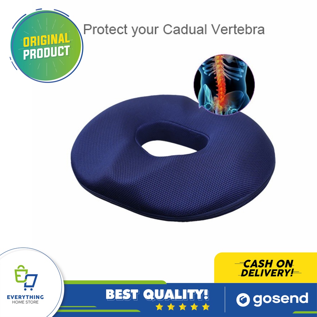 Jual Bantal Donut Donat Kesehatan Alas Duduk Memory Foam Seat Cushion ...