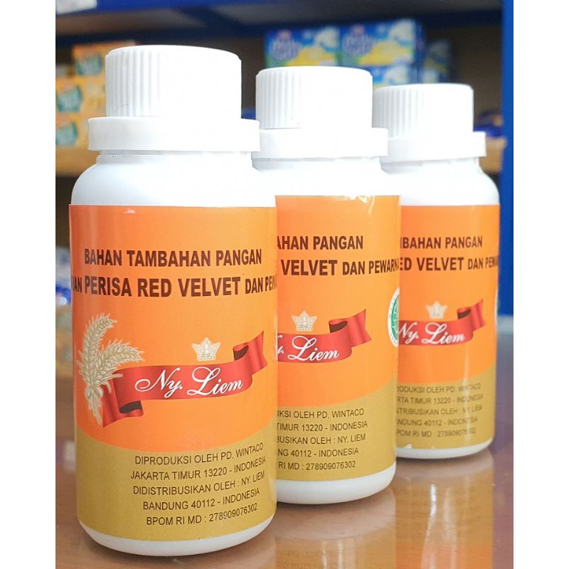 Jual Pasta Red Velvet Ny Liem 100Gr/Perisa & pewarna Kue/Essense Kue ...